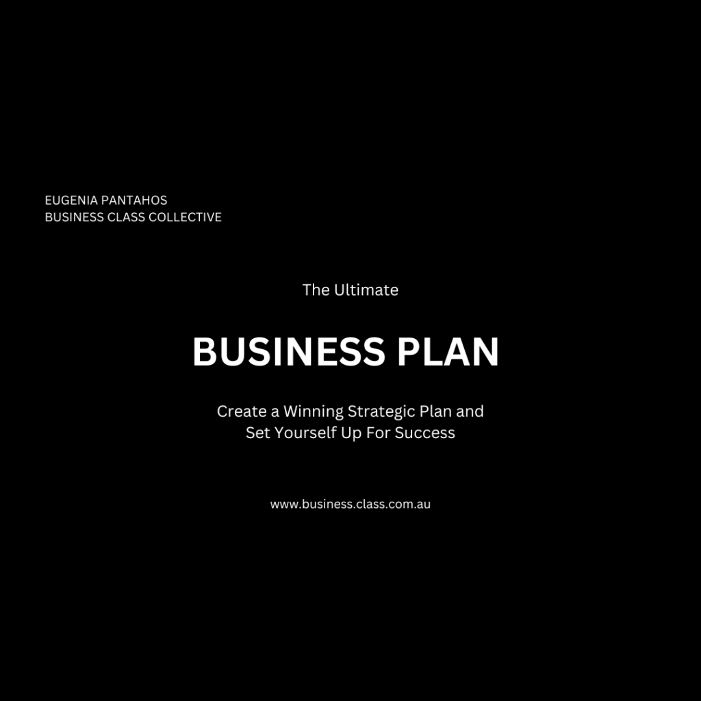 Ultimate Business Plan – BUSINESS CLASS COLLECTIVE